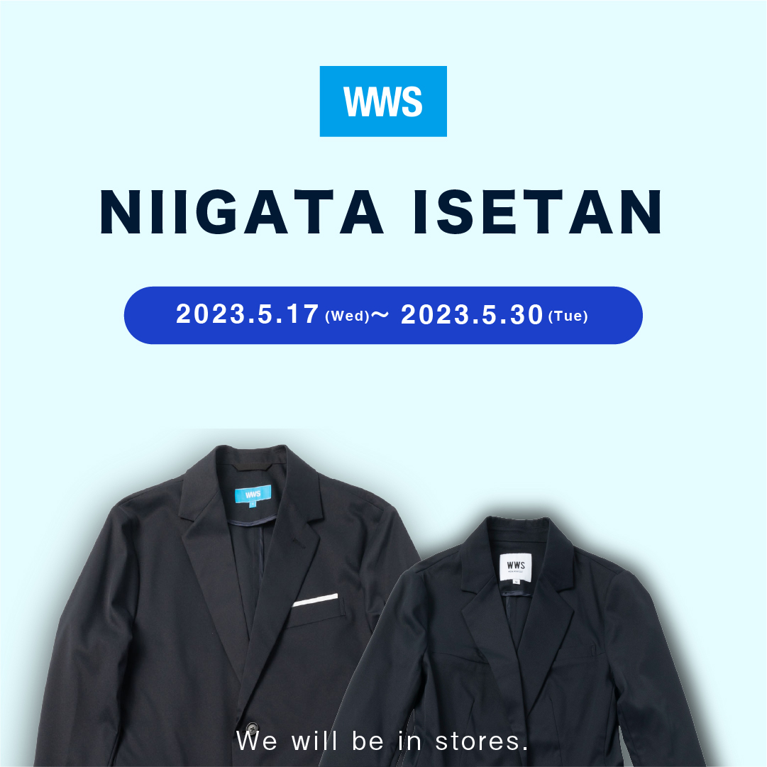 トキエアコラボ第2弾発売決定！新潟伊勢丹で最速先行受注スタート -WWSワークウェアスーツ公式オンラインストア