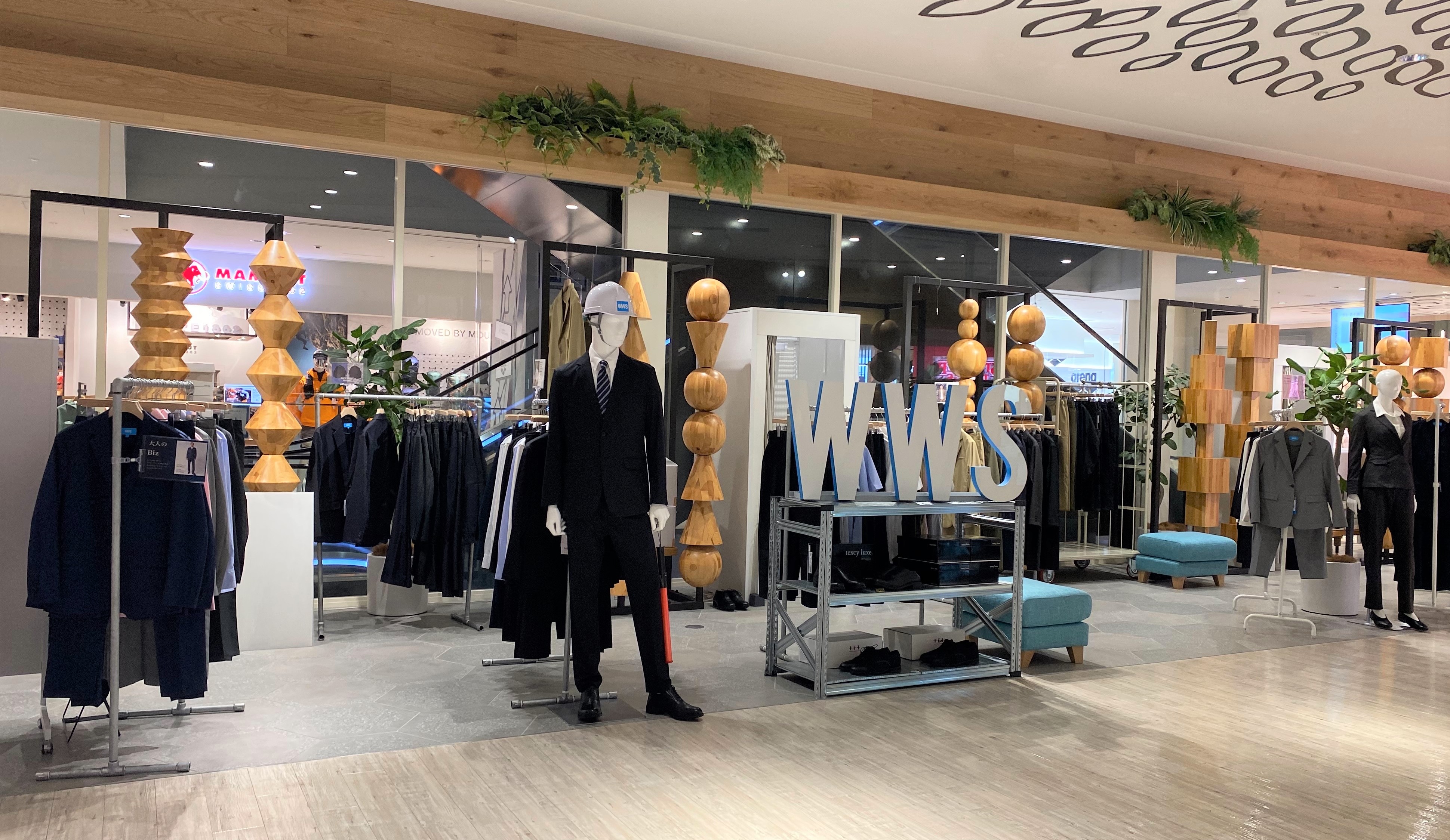 \関西最大級／ グランフロント大阪にてWWS POPUP開催 -WWSワークウェアスーツ公式オンラインストア